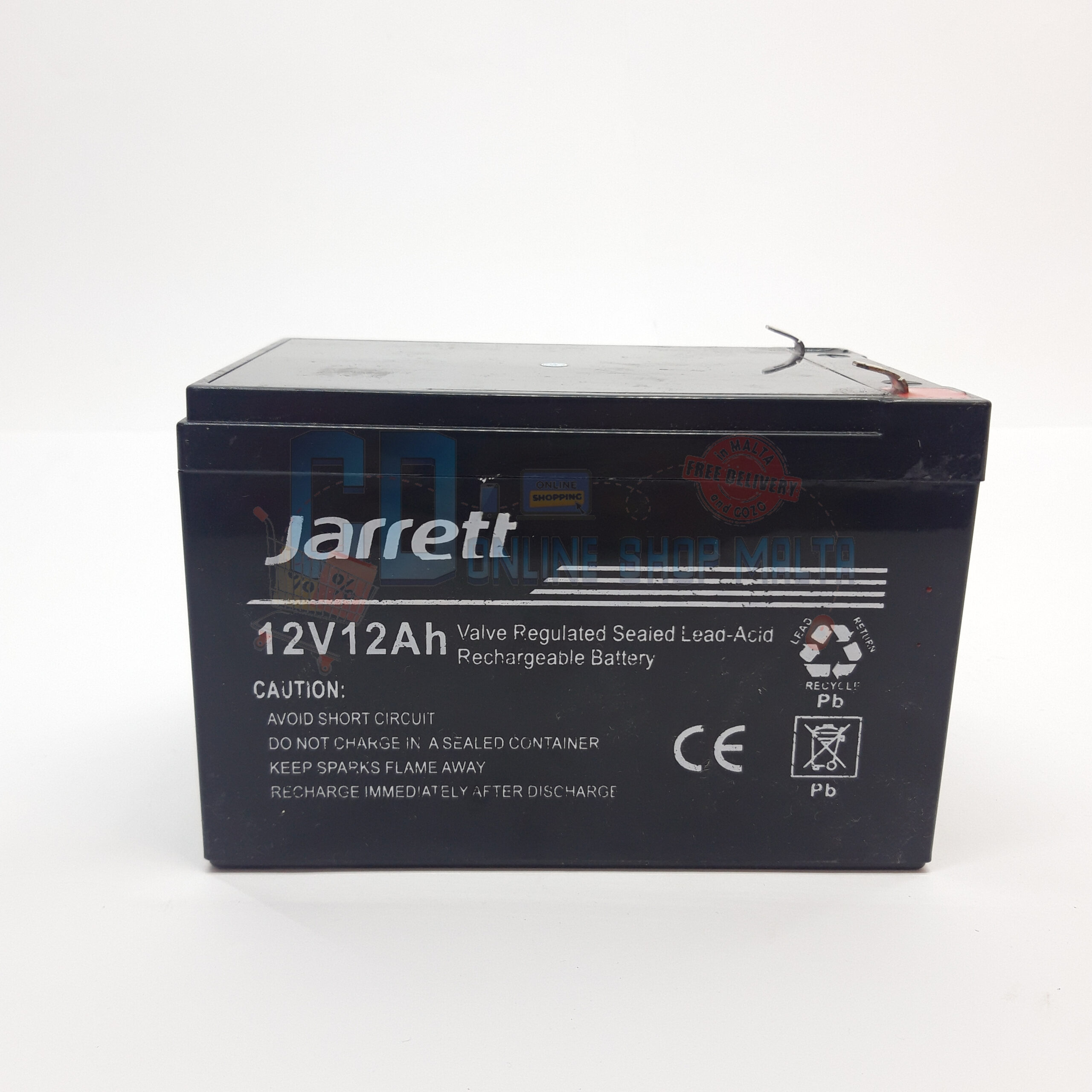 Battery 12V 12Ah | CD Online Shop Malta